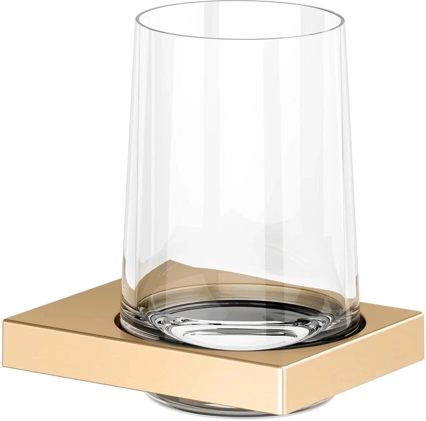 Стакан для зубных щеток KEUCO Edition 11 11150259000 настенный, латунь матовая