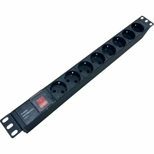 Блок распределения питания NTSS NTSS-PDU-DA1015 гор. размещ. Schuko базовые 10A C14