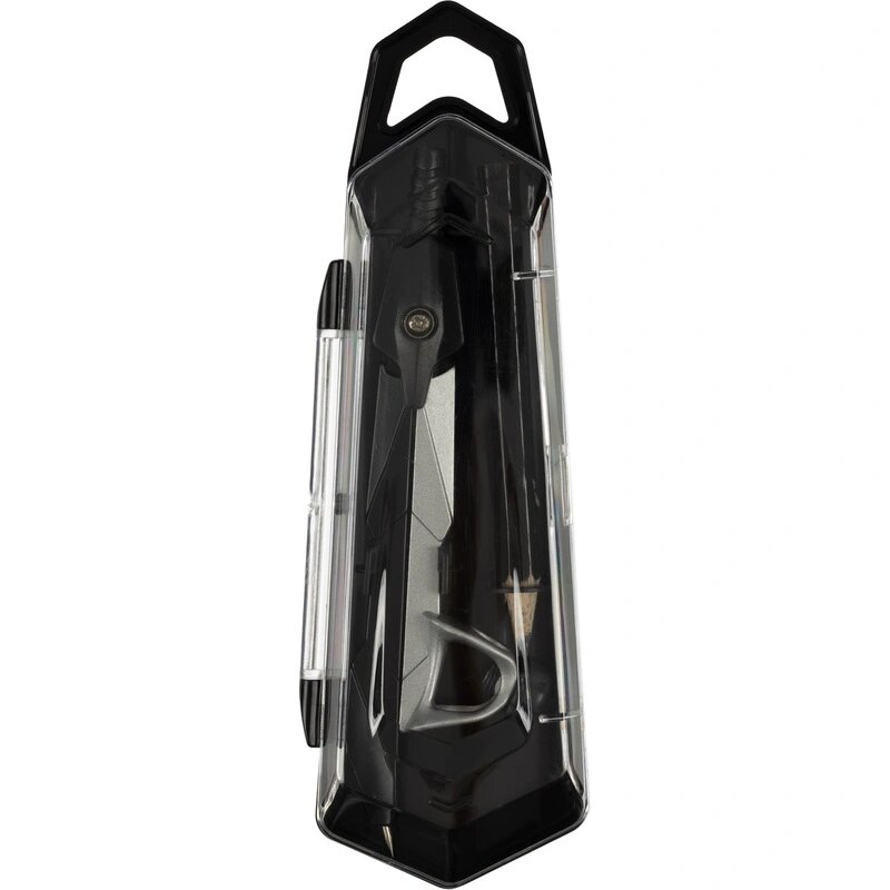 Готовальня Attache BF-BX4 2пр/наб, циркуль 122мм, сер+черн, пл. пенал, европодв