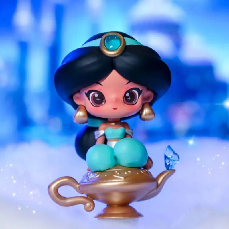 Фигурки Disney Fairy Tale Town Bandai open box to confirm