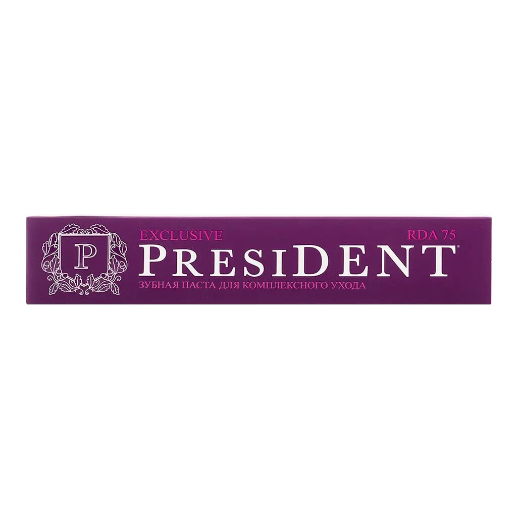 PresiDent Exclusive зубная паста (75 RDA) 75 г 1 шт