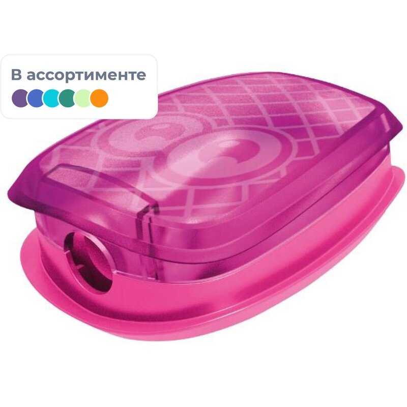 Точилка Maped PULSE 1 отверстие, контейнер, ассорти,71451