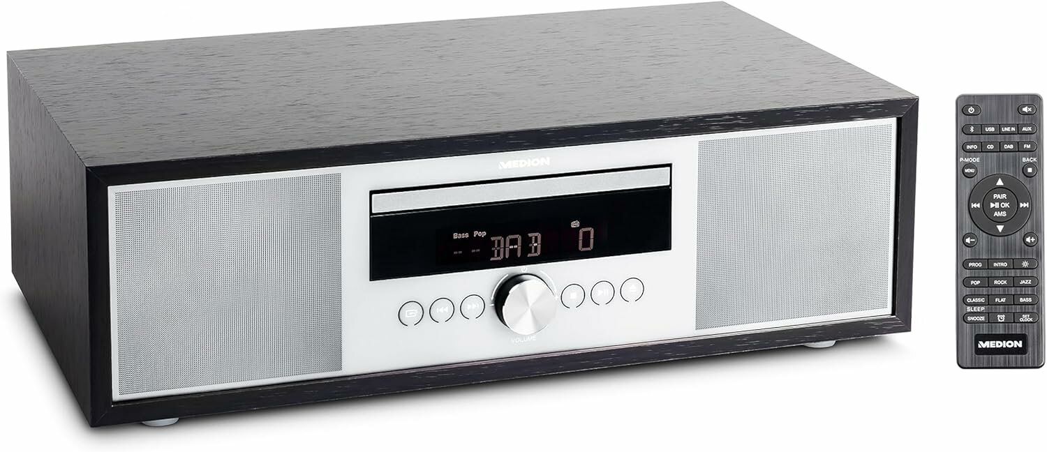 Акустическая стерео система All-in-One Medion P64145 (DAB+/FM/CD/MP3/USB/BT)