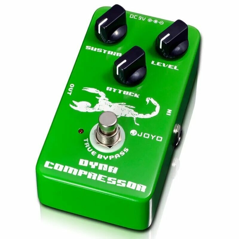Педаль эффектов для электрогитары и бас-гитары JOYO JF-10 Classic Dynamic Compressor