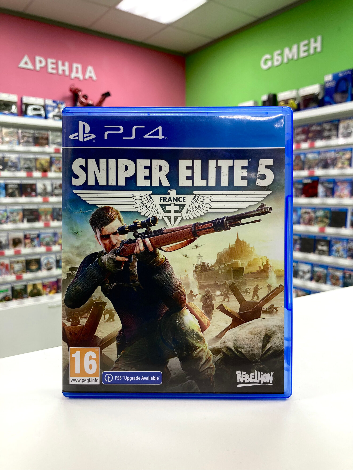 PS4 Sniper Elite 5 б/у