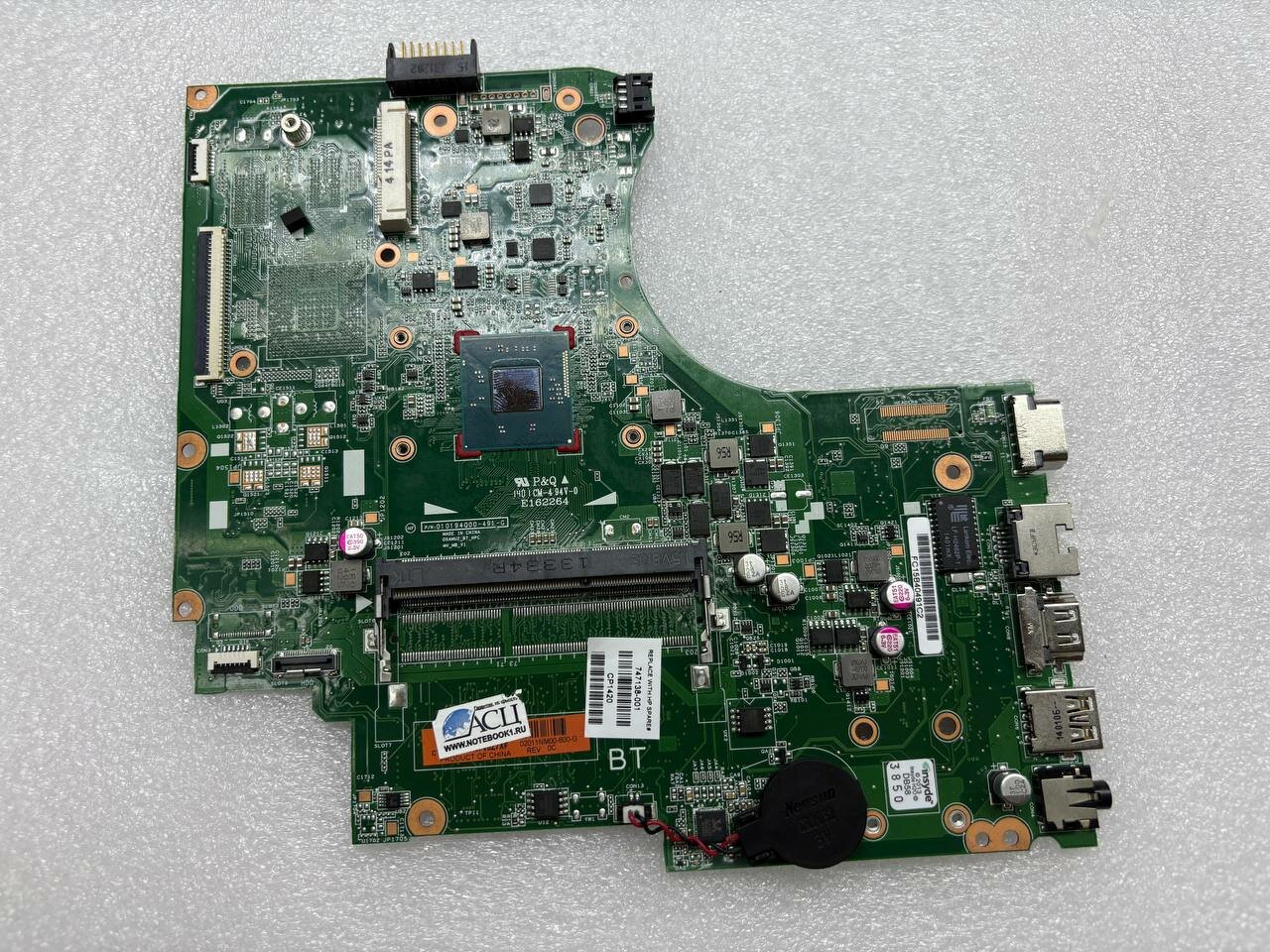 Материнская плата HP 15-d053sr донор компонентов