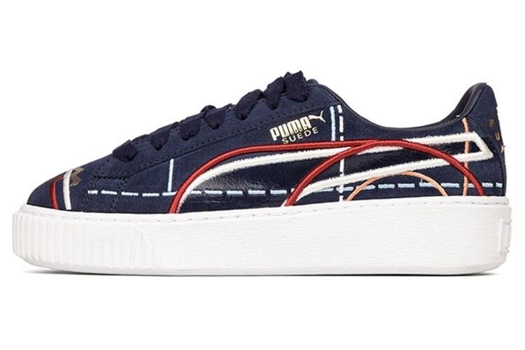 Кроссовки Suede Platform Courture