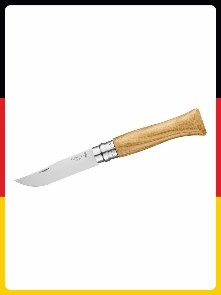 Нож Opinel, размер 9, дуб