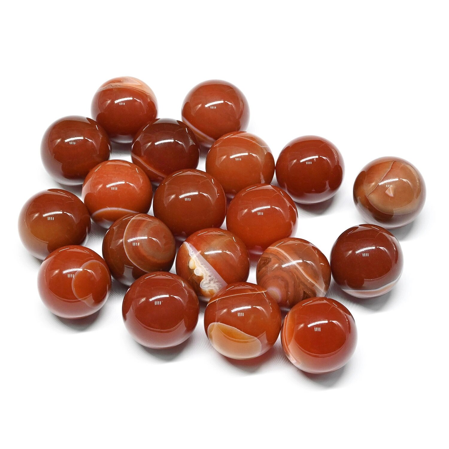 Шар из сердолика, диаметр 20мм. .