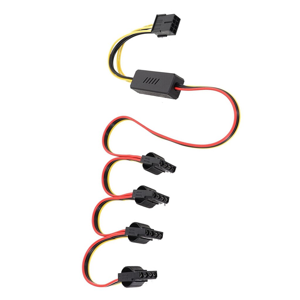 Кабель для подключения жесткого диска Molex от 8Pin до 4Pin, понижающий напряжение питания жесткого диска от 12 В до 5 В, Кабель-преобразователь для жесткого диска HDD