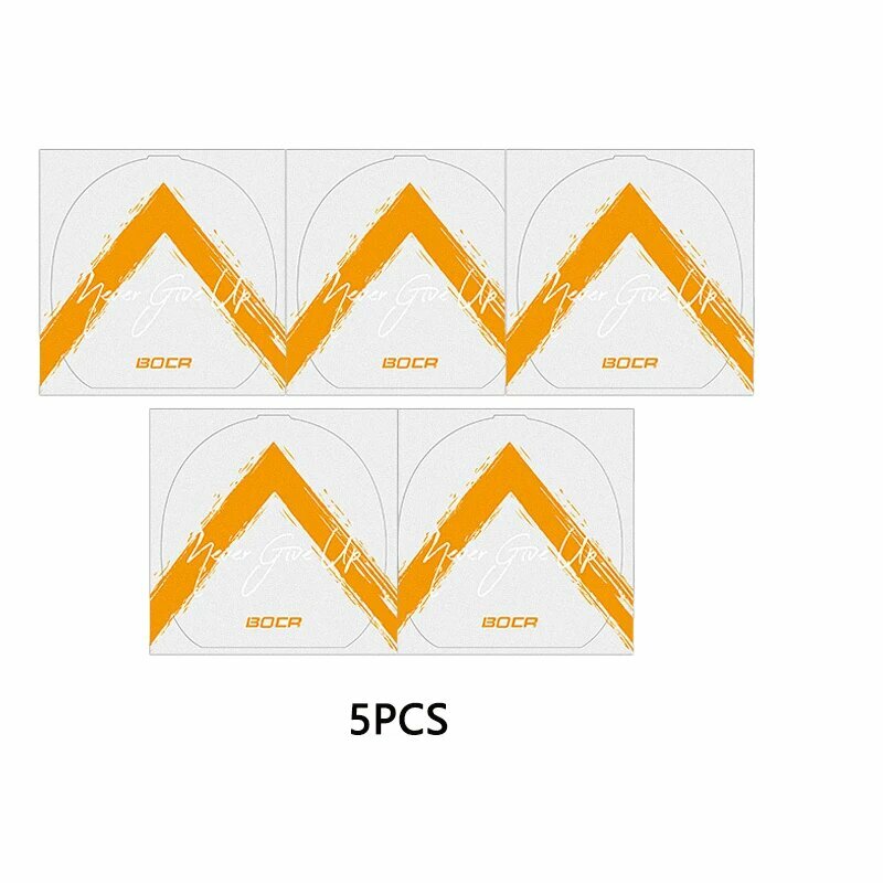 Защитная пленка для ракетки настольного тенниса, 5pcs, Цвет: 5pcs