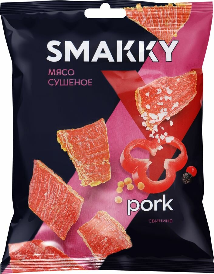 Мясо сушеное SMAKKY Свинина, 30г