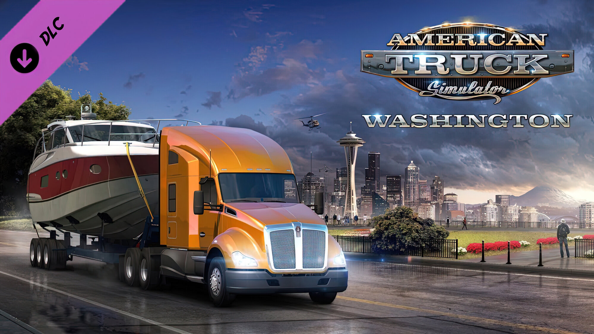 Дополнение American Truck Simulator - Washington / Steam / Все страны