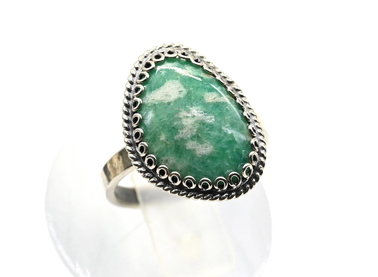 Кольцо, амазонит