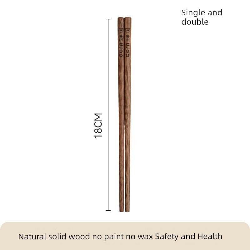 Кукурузные детские палочки для еды, бытовые деревянные палочки для еды для детей 6-12 лет, нескользящие, устойчивые к