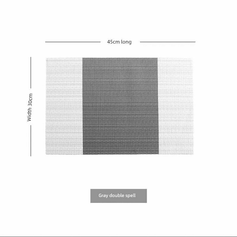 Изоляционный коврик, коврик для обеденного стола, коврик для западной еды, скандинавский противоожоговый коврик, коврик