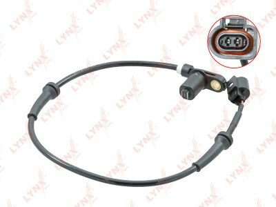 LYNXauto Датчик частоты вращения колеса (датчик ABS) зад прав лев сеат алхамбра / SEAT ALHAMBRA 1996-2010, фольцваген шаран / Volkswagen SHARAN 1995-2010 DM8169