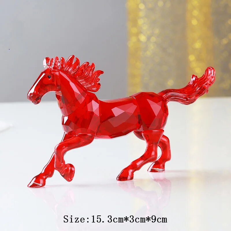 Хрустальная статуя лошади K9 F