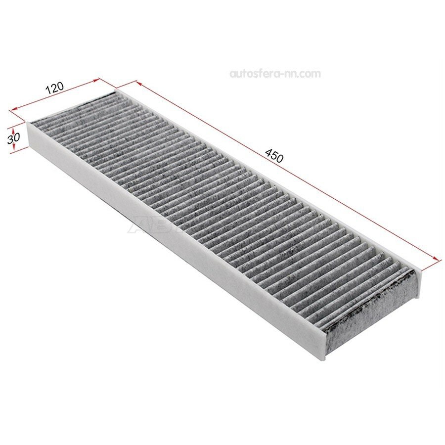 SAT ST720040 Фильтр салонный Mini Cabrio Cooper 04-08 / Clubman Cooper 08-14