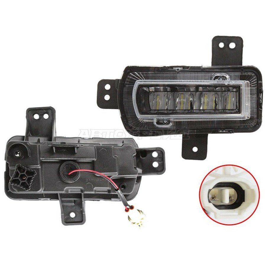 SAT ST20GLCRL Фара противотуманная (Слева) Geely Coolray 18-24 / Belgee X50 23-