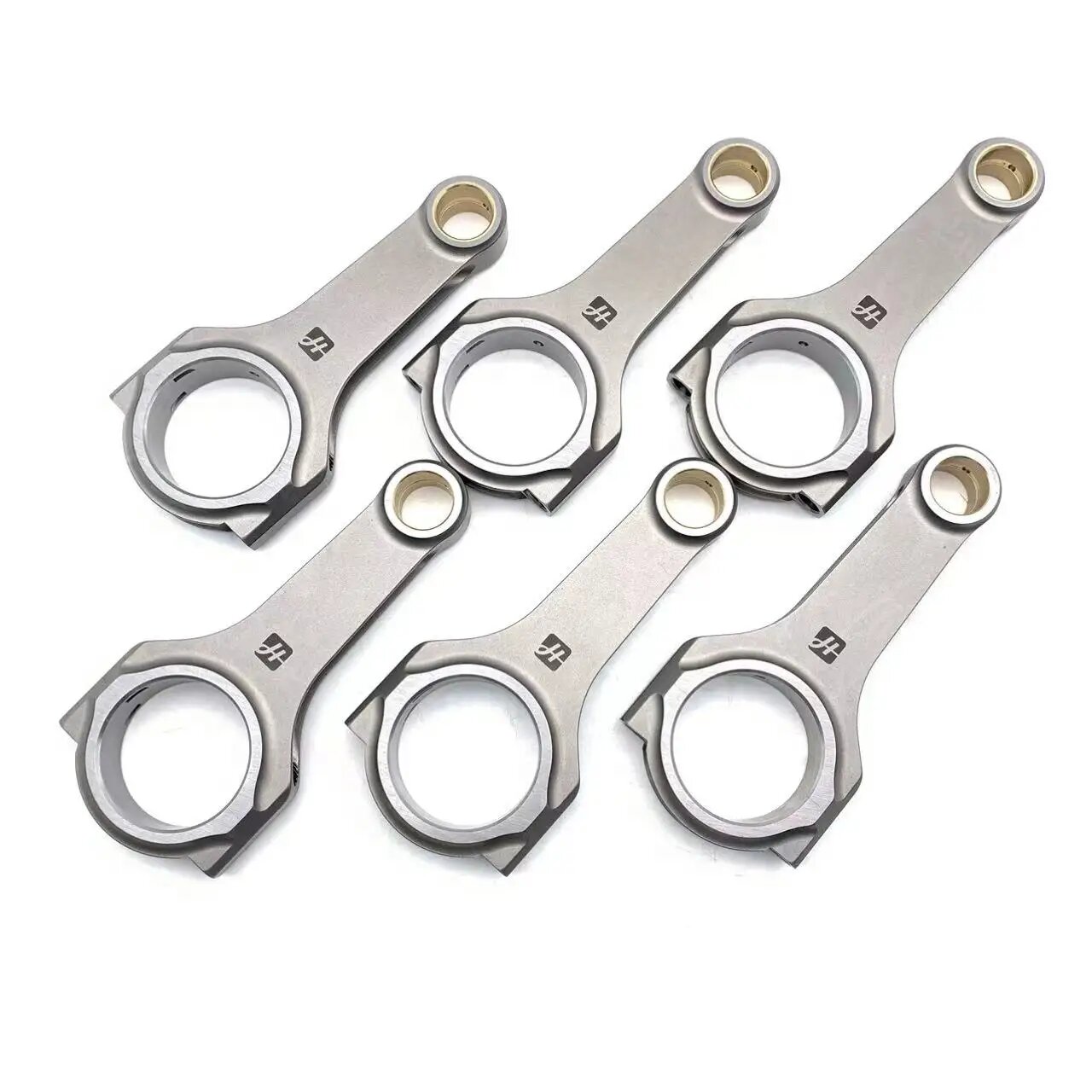 RB25 RB26 H-образные кованые шатуны для NISSAN RB25 RB26 121,5 мм, один комплект With HP bolts