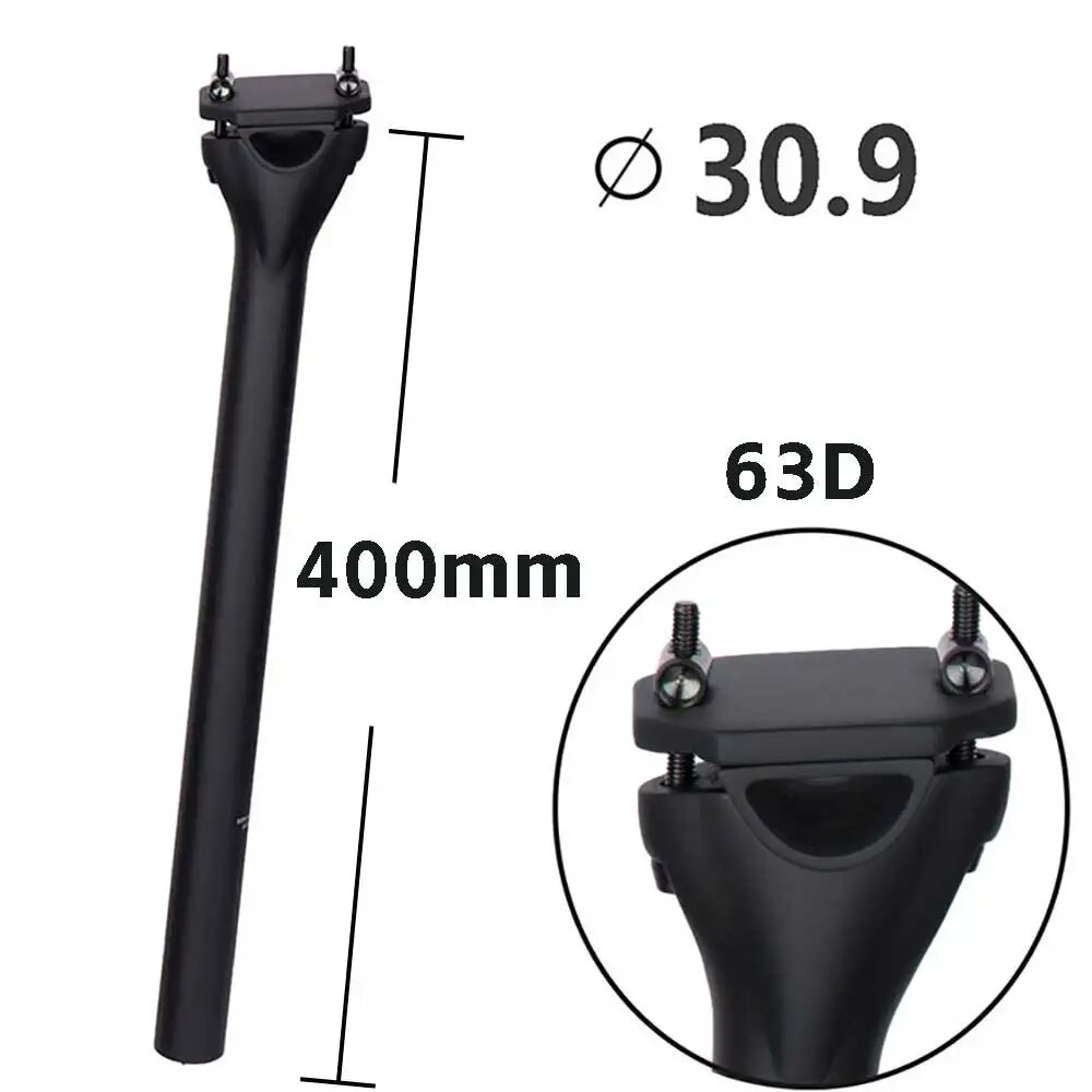 Подседельный штырь elitaone Carbon 27,2/30,9/31,6 мм, подседельный штырь для горного/дорожного велосипеда 63D/65D