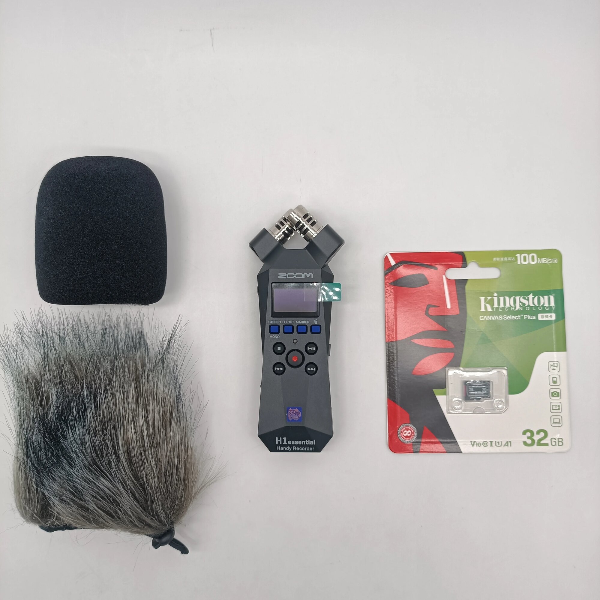 Zoom H1essential портативный рекордер H1E and 32G card