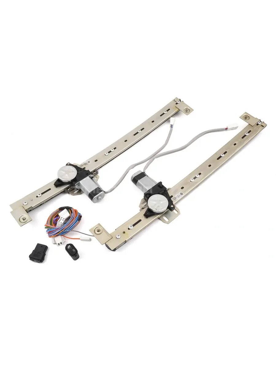 Стеклоподъемники, для Chevrolet Niva 2123, передние, электрические, комплект 2 шт.