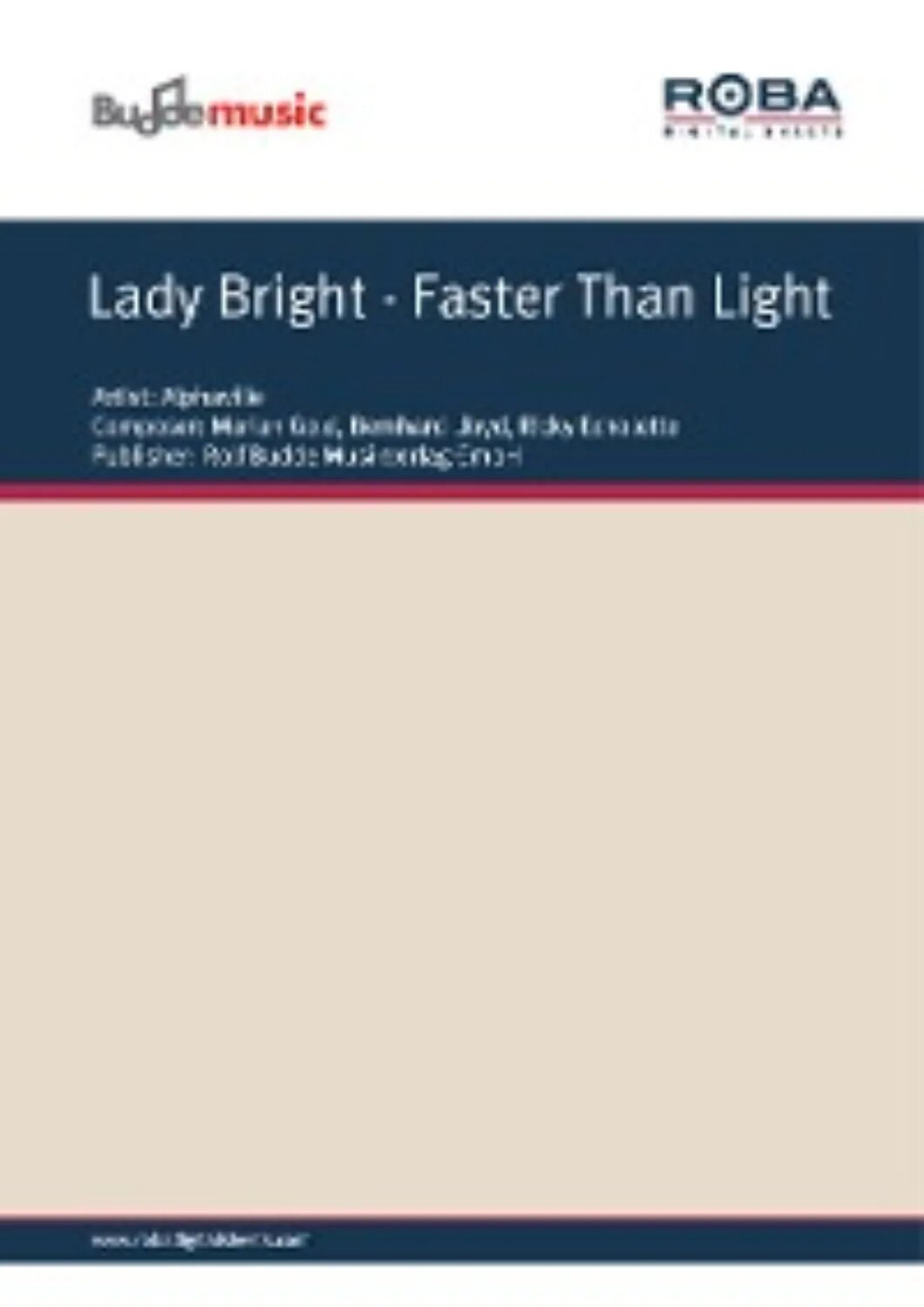 Lady Bright - Faster Than Light [Цифровая книга]