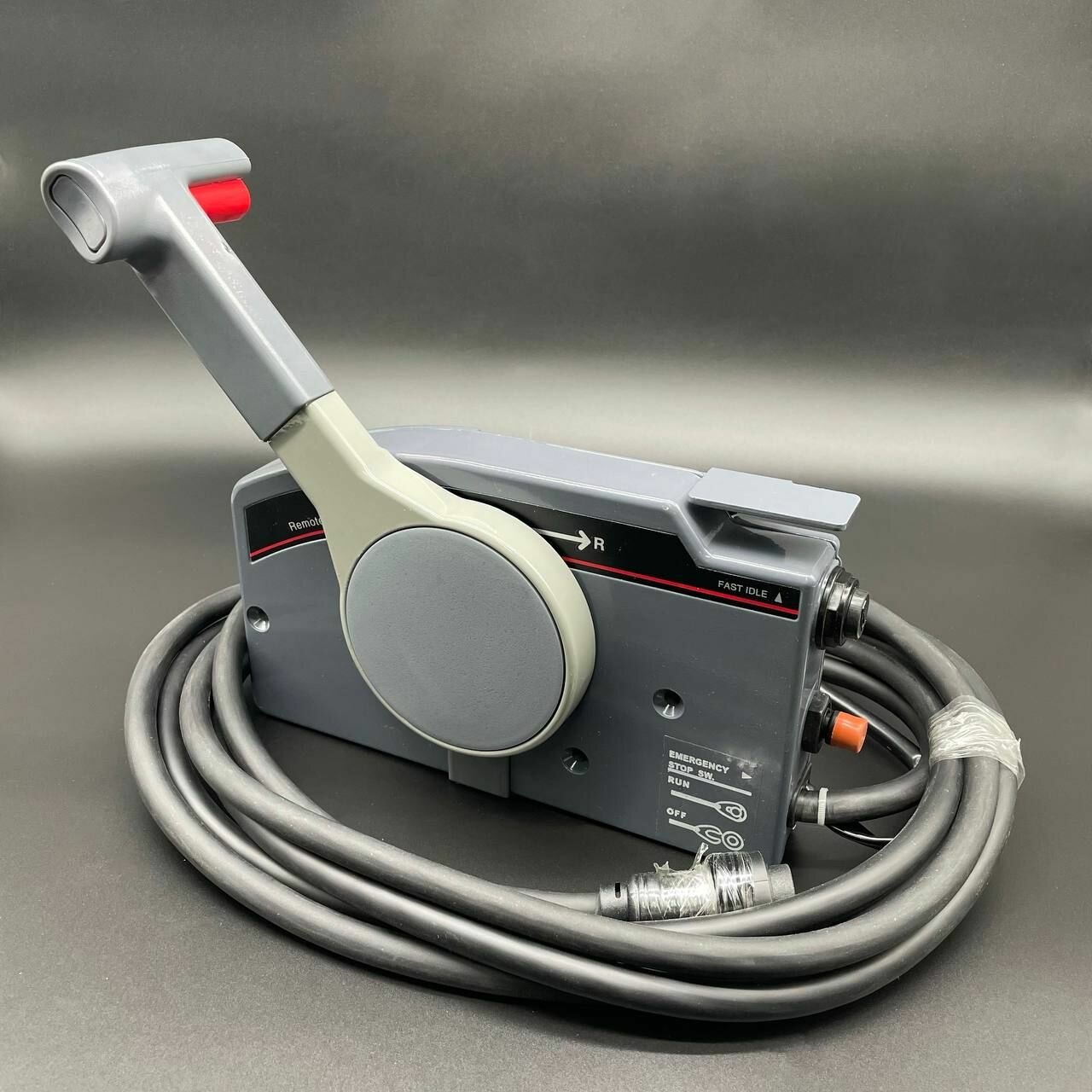 Дистанционное управление Yamaha 703 (Без кнопки гидроподъема) (Тянущая) (7pin) (Китай)