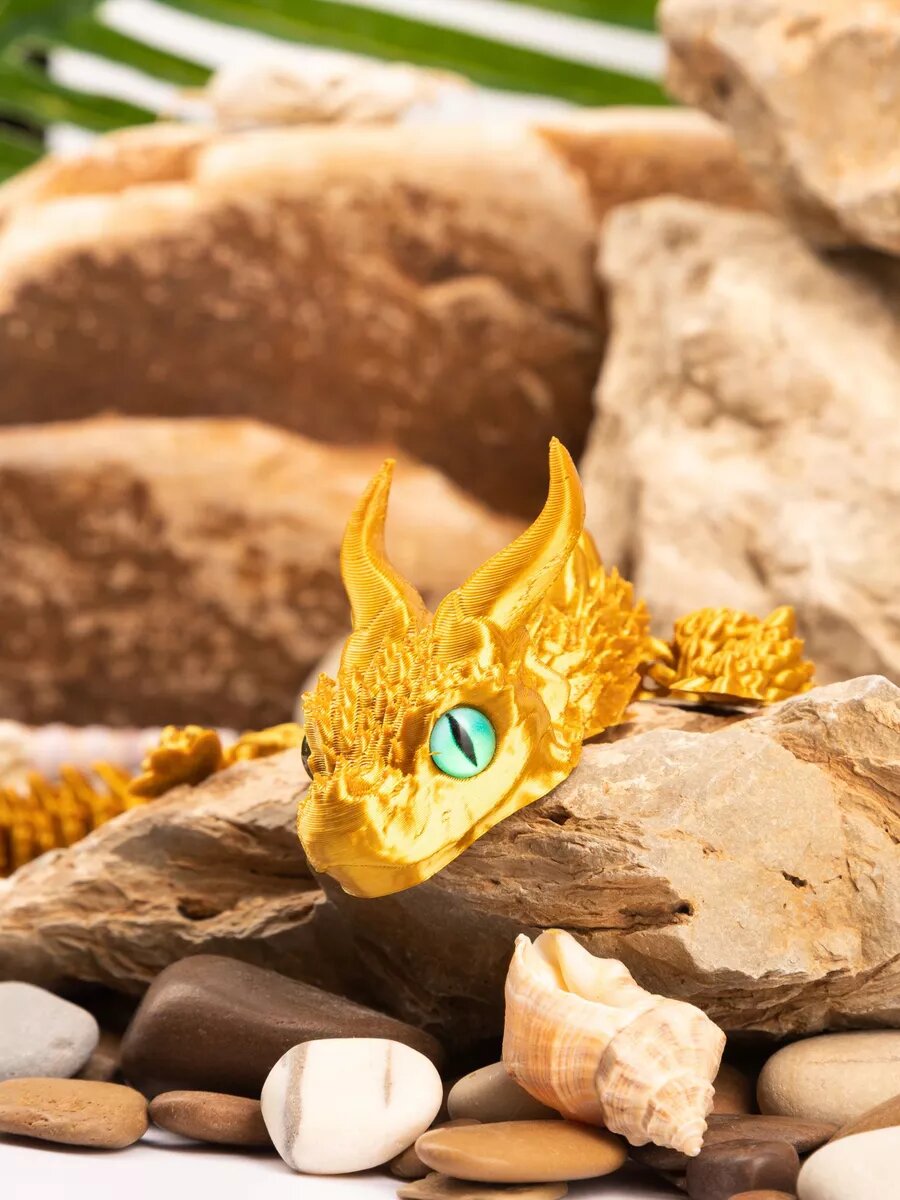 Дракон подвижный 3D игрушка антистресс Анки