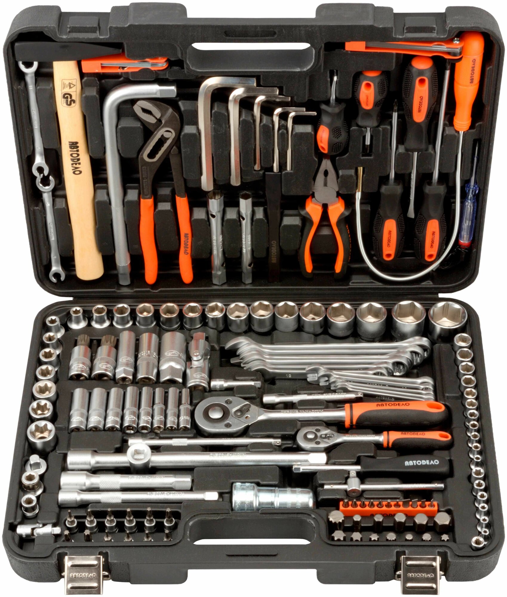 Набор инструмента 141пр. 1/2"DR 3/8"DR 1/4"DR АвтоDело 39914