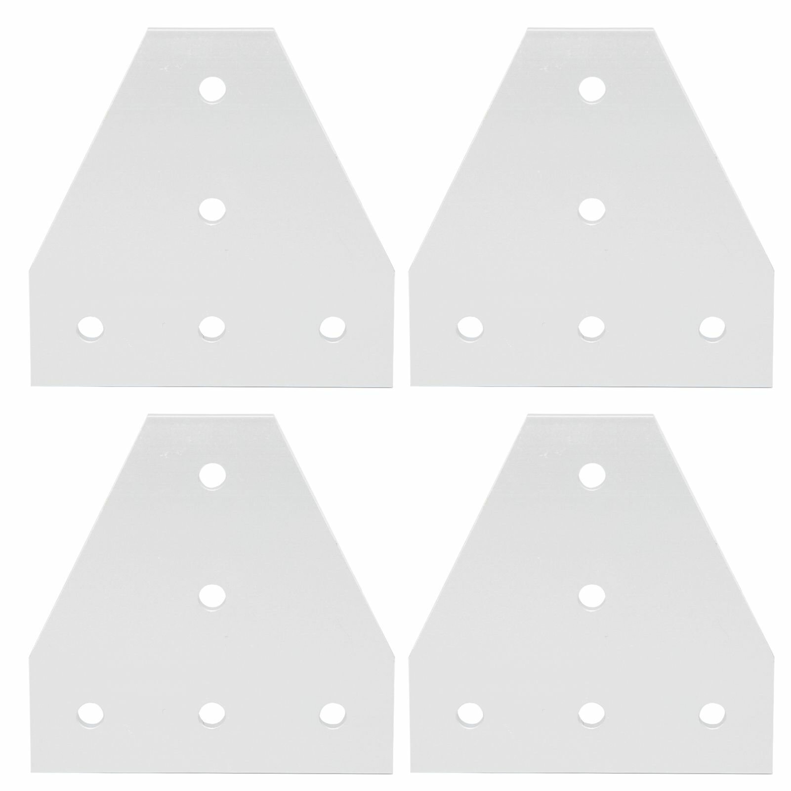 203040 Т-образная соединительная пластина из алюминиевого сплава, соединительный кронштейн с 5 отверстиями для алюминиевого профиля3030T