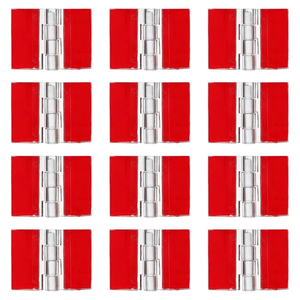 12шт Мини-Петель Из Акрилового Пластика С Автоматической Фиксацией Различных Размеров Универсальное Использование