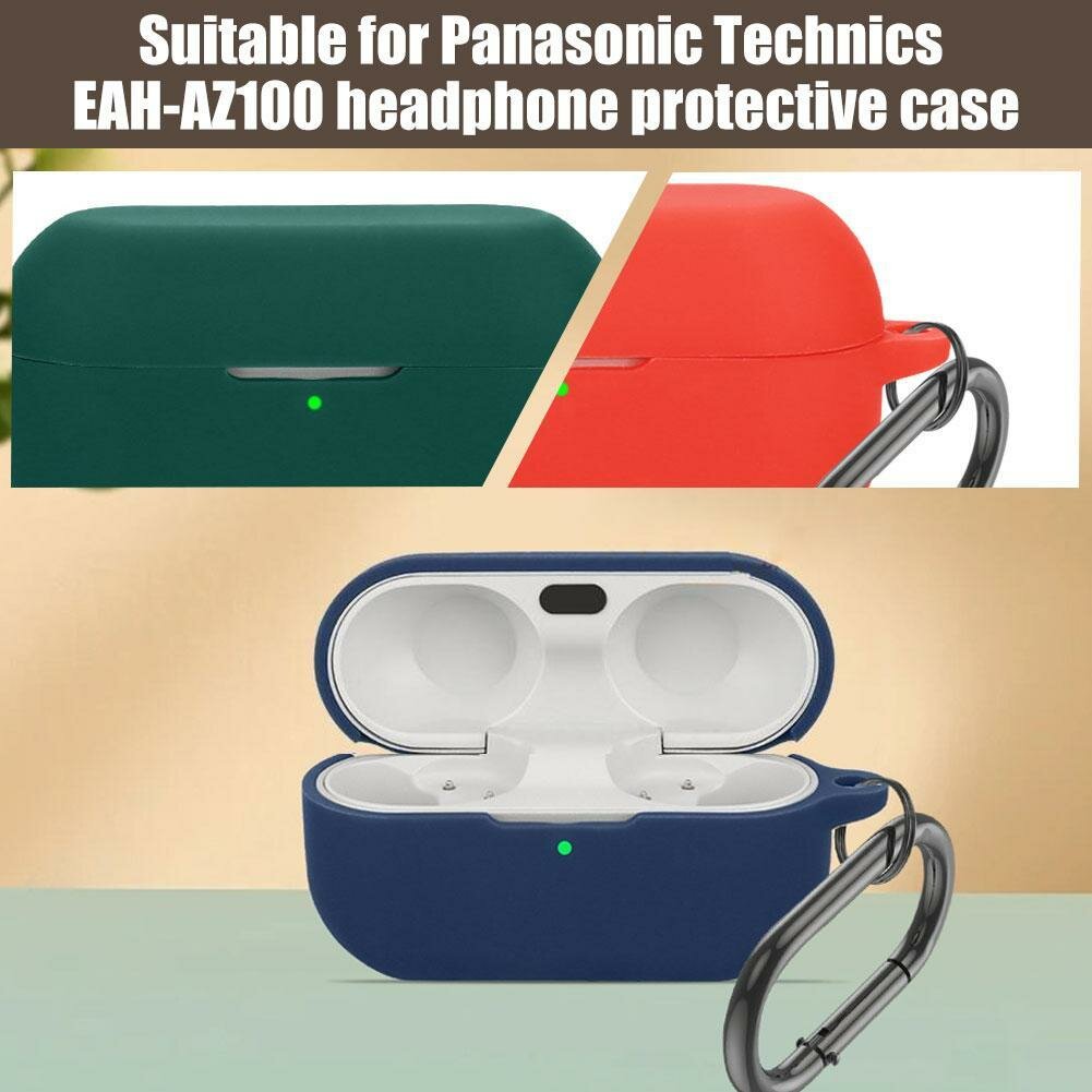 Чехол для наушников Panasonic Technics EAH-AZ100, силиконовый, чёрный