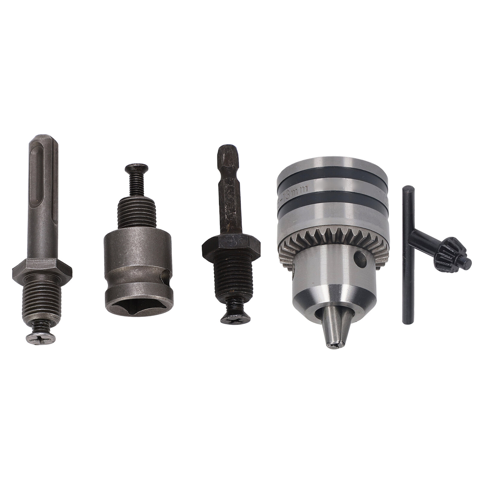 Wrench Drill Chuck Alloy Wear Resistant 1.5 to 13mm Capacity Key Type 1/2 20UNF
