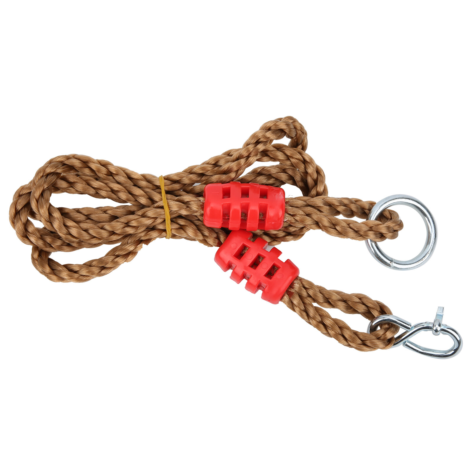 Adjustable PE Connection Rope Swing Climbing Hanging Ring Bearing Lengthen