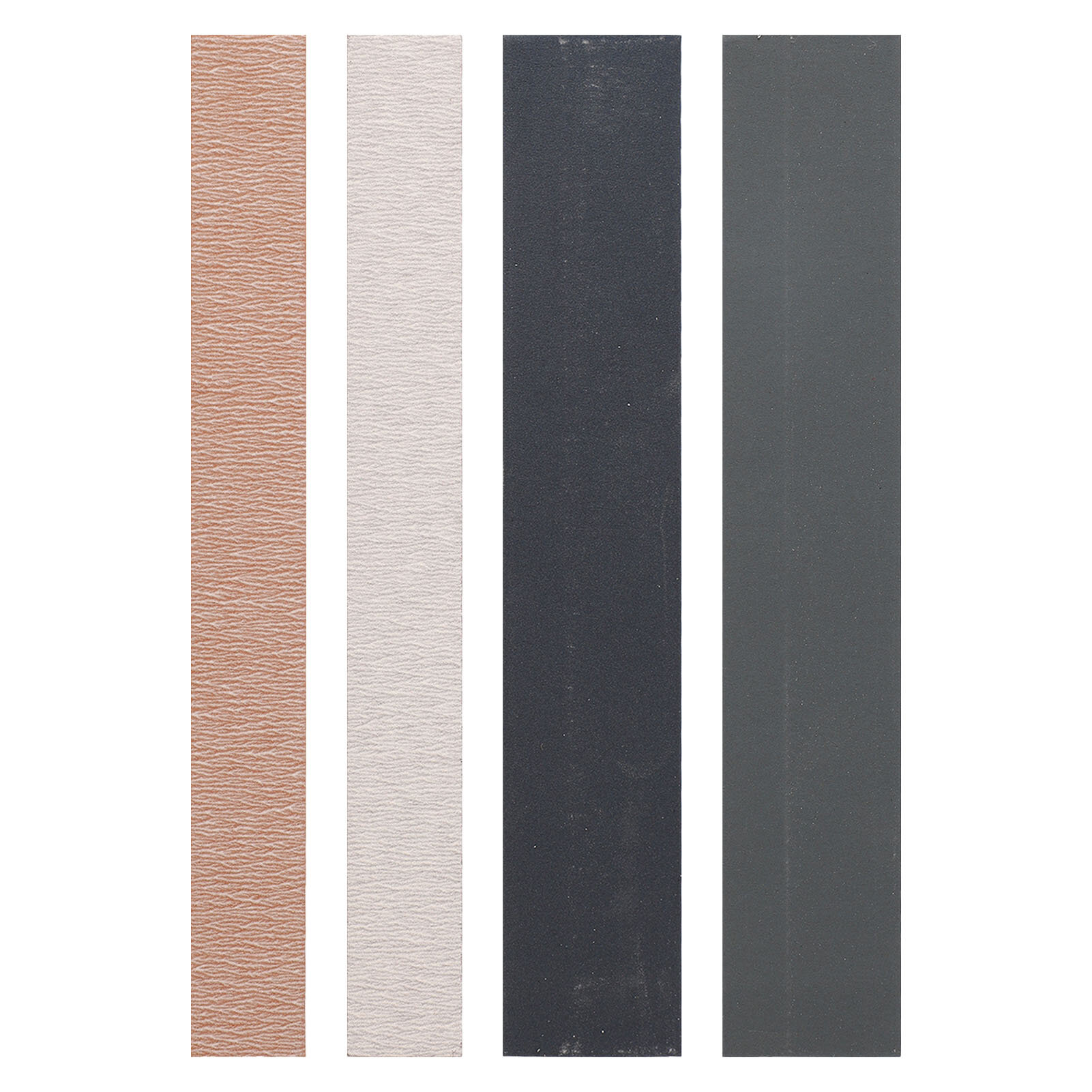 4Pcs Fret Leveler Beam Sandpaper Leveling Bar Sanding Paper Luthier Reparing Tool for Guitar M02719 20CM