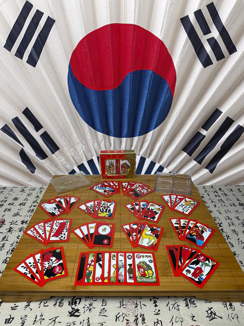 Корейская карточная игра "Хватху" (Хато/Ханафуда), (без правил в комплекте)