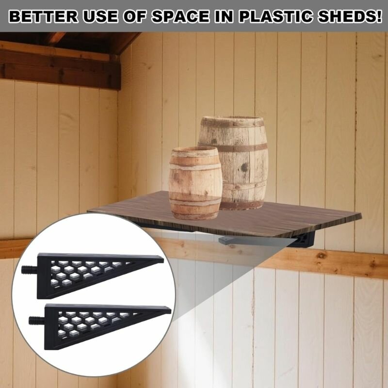 2шт навесной кронштейн треугольный крюк