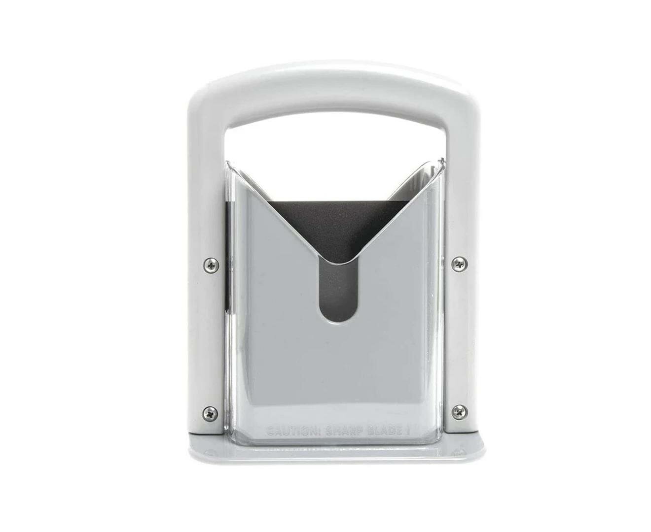 Bagel Halver, Guillotine, Secure Handle, Safety Guard, Stainless Steel