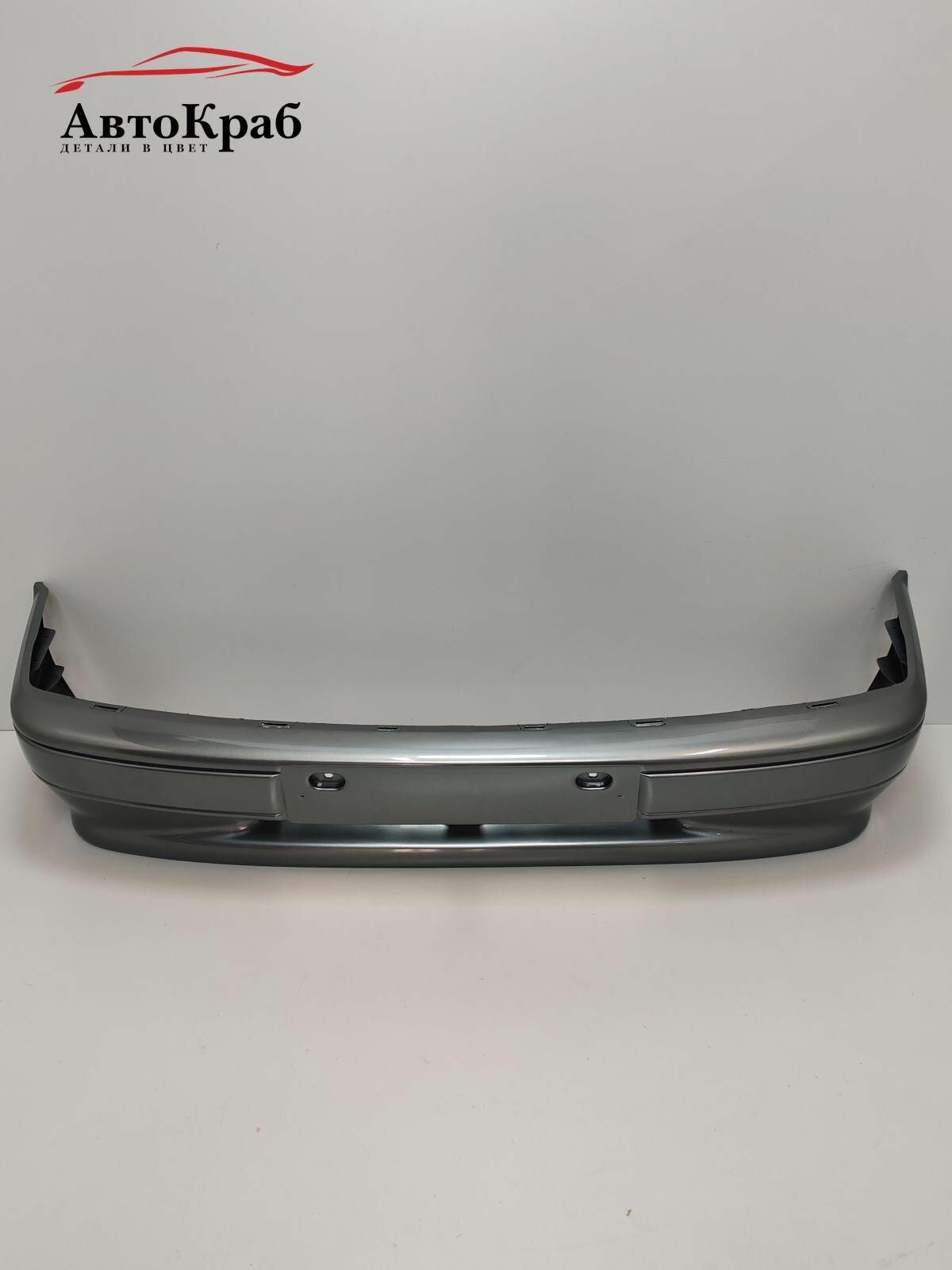 Бампер передний без отверстий под ПТФ в цвет для ВАЗ 2113 2114 2115 630 - кварц, серый