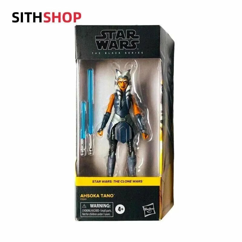 Фигурка Star Wars The Black Series Walmart Exclusive Ahsoka Tano The Clone Wars Action Figure 6 Inch