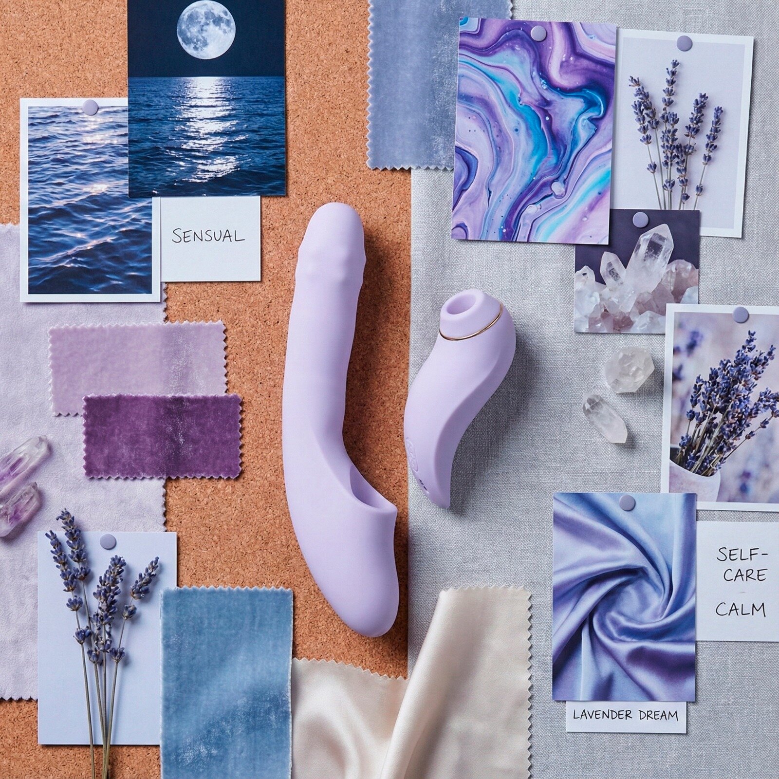 SVAKOM DuoGlow модульный вибромассажер со съёмным клиторальным пульсатором и приложением