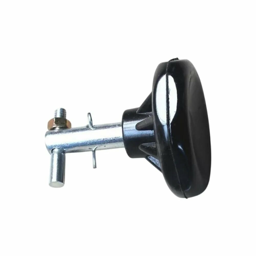 Ручка для дверцы печи, прочная из нержавеющей стали, запасная часть для дымохода, диаметр отверстия 1,2 см