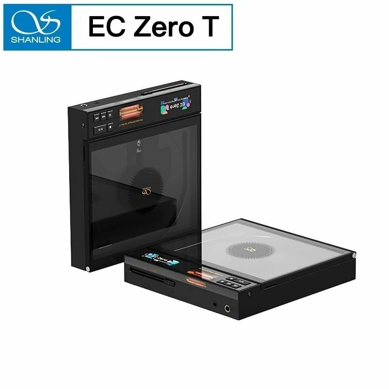 SHANLING EC Zero T HIFI Портативный R2R ЦАП ламповый CD-плеер TPA6120 Hi-Res Аудио HiFi Настольный усилитель для наушников Bluetooth aptX
