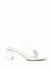 Босоножки Simone Rocha Embellished perspex heel sandals, размер 39, бежевый/белы...