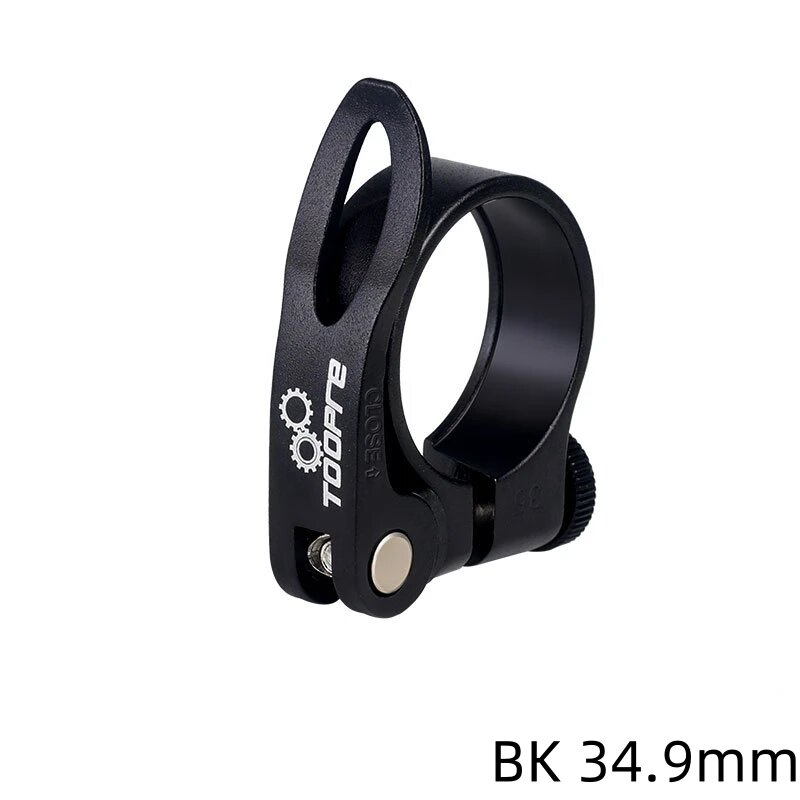 RPXBGUCKARHG Хомуты подседельного штыря 31.8/34.9 мм Черный, Black 34.9mm