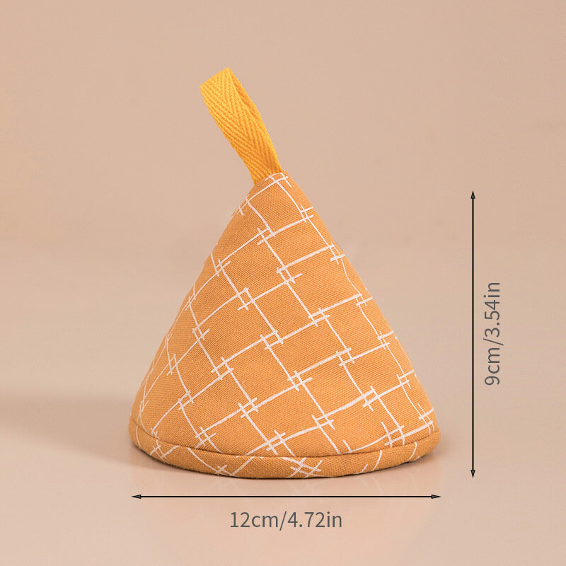 Японский стиль, крышка для кастрюли с тремя защитами, ручка для кухонной кастрюли, крышка для чугунной кастрюли, термостойкие перчатки, не обжигающие, оптовая продажа