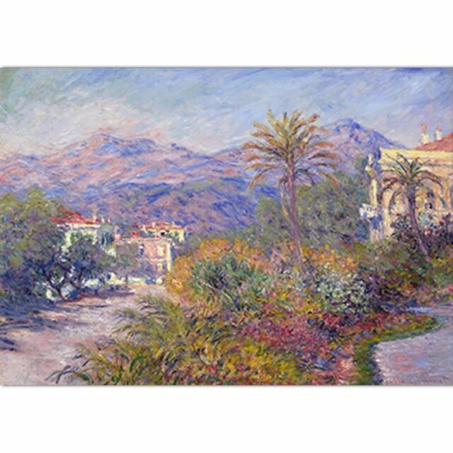 Картина Клода Моне "Сад, лодка, озеро" 17, 40X50cm Unframed